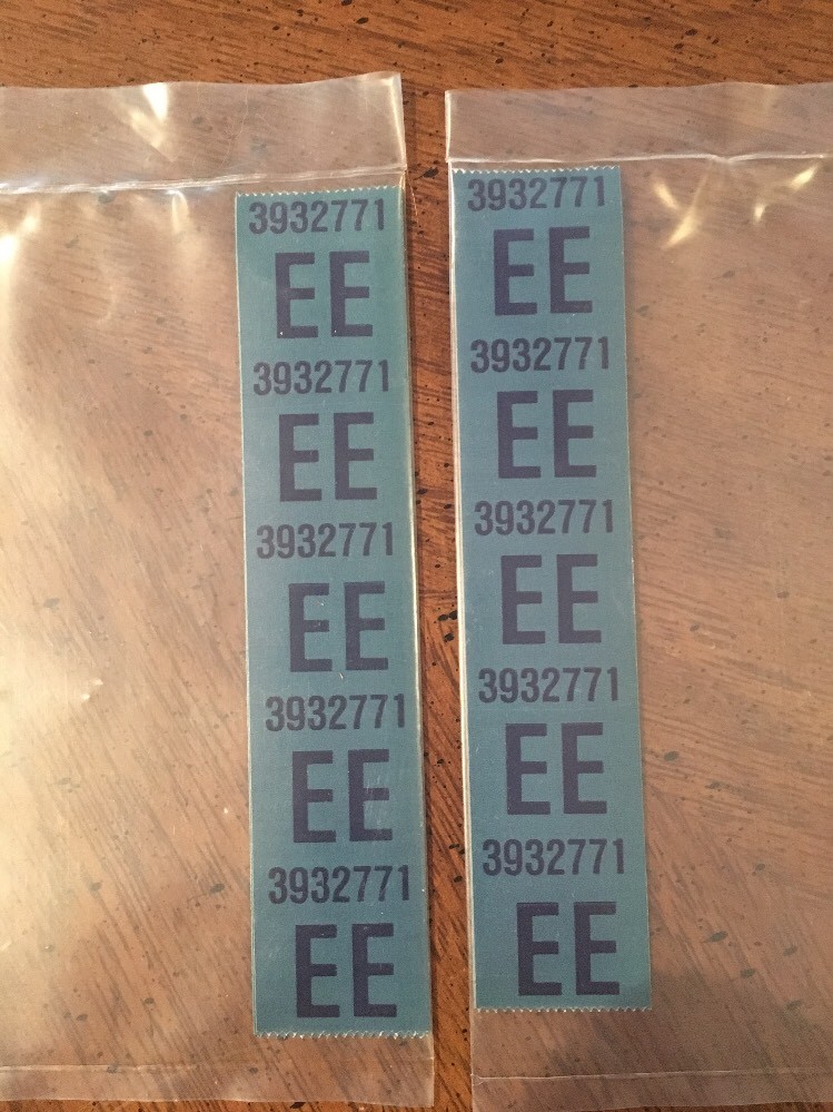 1968 68 Camaro Z28 302 Front Coil spring decals EE 3932771 | eBay