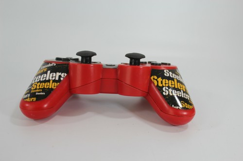 SONY PLAYSTATION 3 RED DUALSHOCK WIRELESS CONTROLLER PS3. MODEL ...