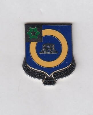 US Army 41st Infantry Regiment DUI Crest V-21 c/b clutchback | eBay