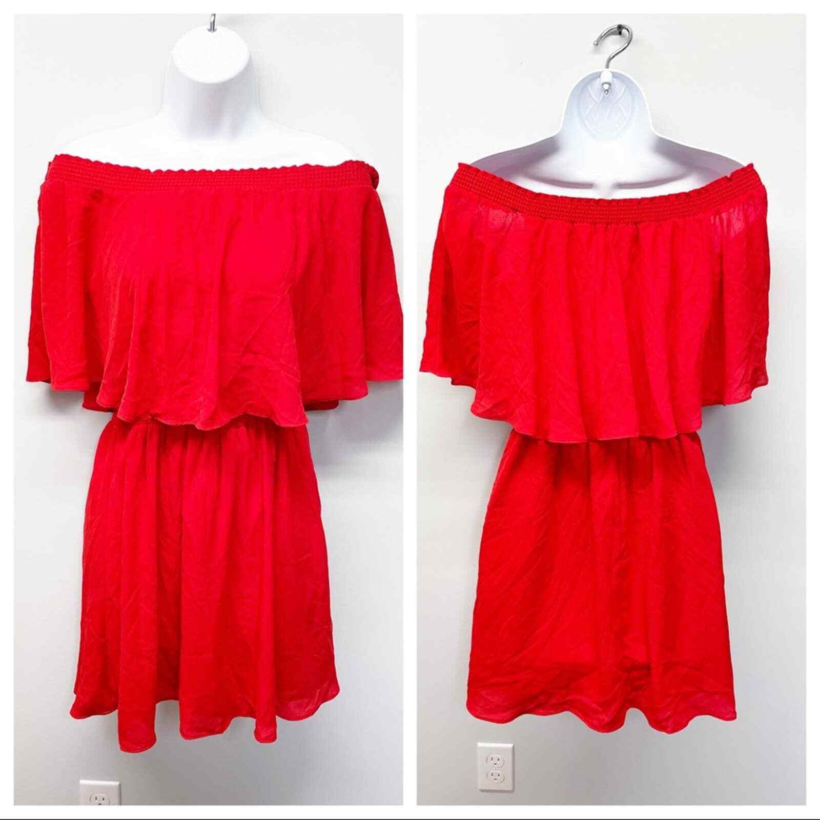 Show Me Your Mumu Casita Mini Dress Red Size Small - Gem