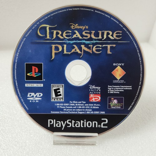 Disney's Treasure Planet (Sony Playstation 2 PS2, 2002) Disc Only ...