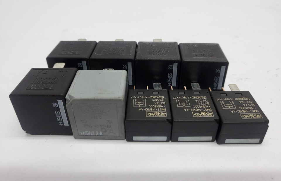Ford Fiesta JH1 Relay Relais 5M5T-14B192-AA 5M5T-14B192CA 9 Stück (05 ...