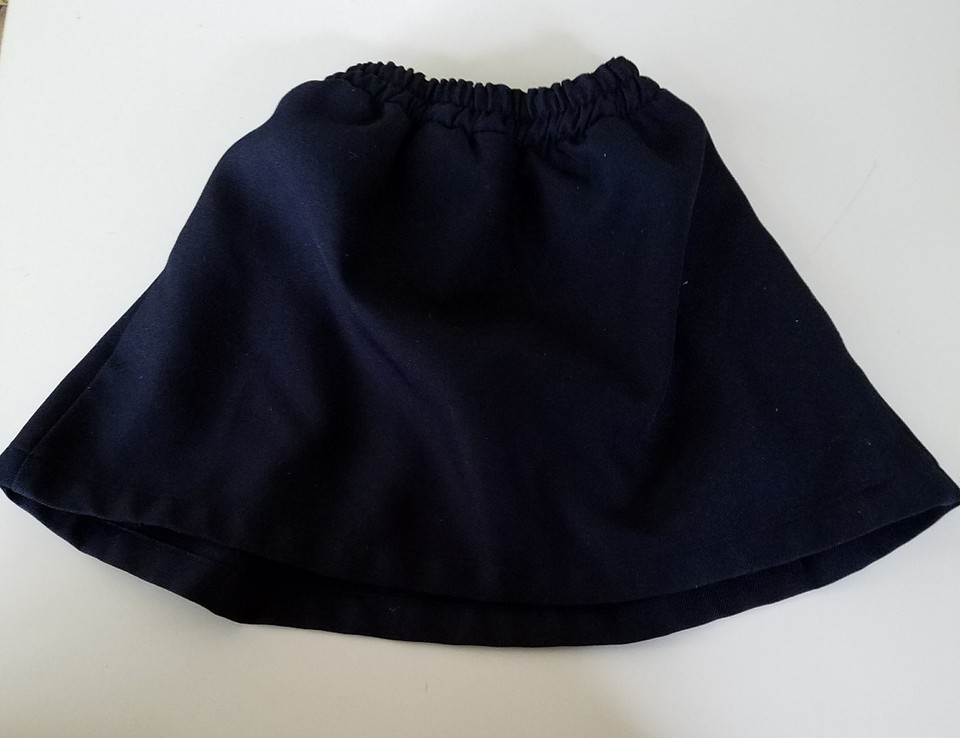 Girls Dockers School Uniform Skirt Skort Navy Blue Scooter Size 5 ...