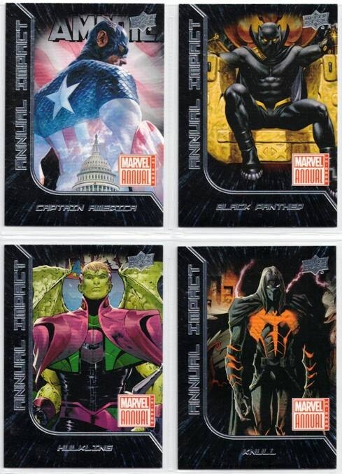 Marvel Annual 2020-21: Complete Annual Impact Set (01-10) Upper Deck | eBay