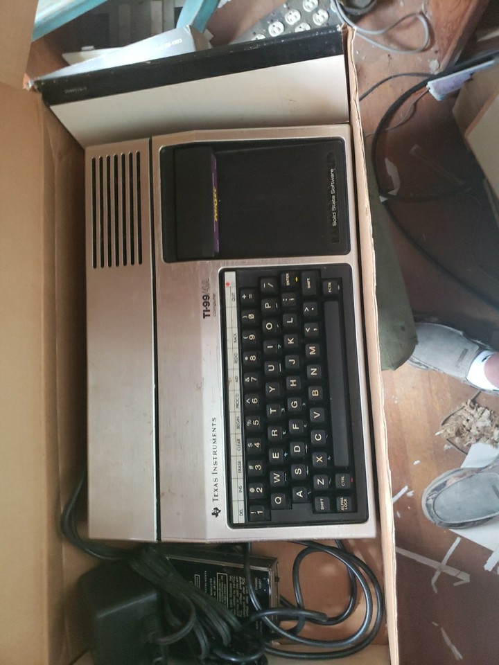 Texas Instruments TI-99/4A Home Computer Games Power/Av Cables | eBay