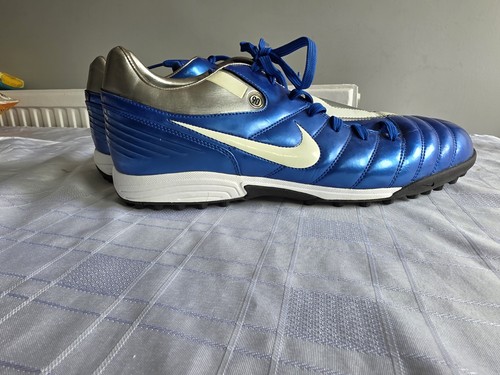 NIKE AIR ZOOM TOTAL 90 TURF SUPREMACY FG Indoor Trainers 10 11 45 Blue ...