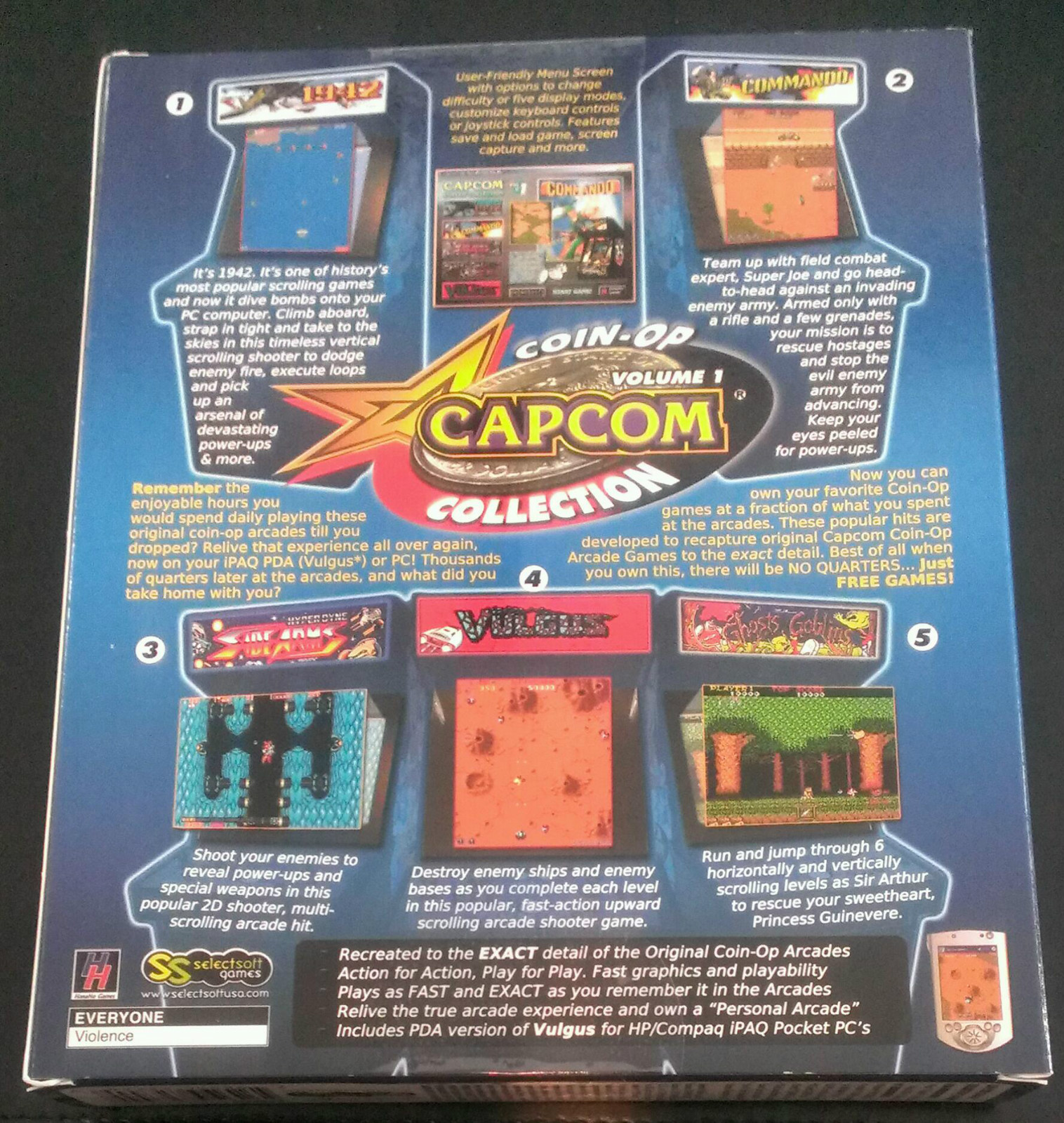 Capcom Coin Op Collection, Vol. 1 includes 5 Original Coin Op Arcade Hits RARE! | eBay