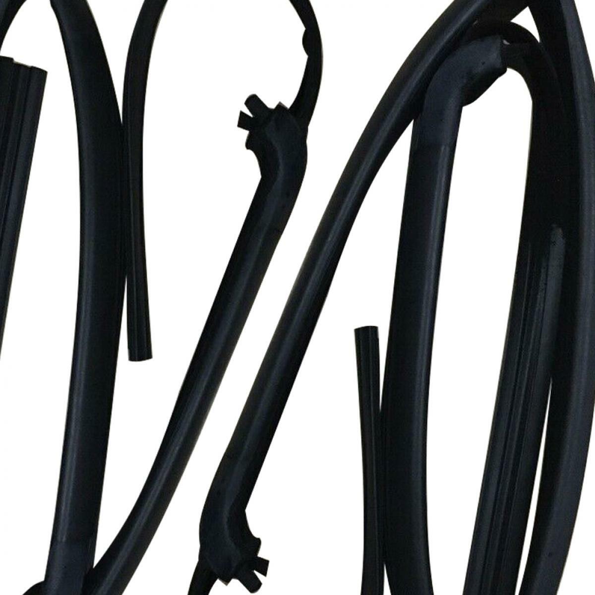 WINDOW GLASS RUN CHANNEL REAR LH RH FOR TOYOTA HILUX LN85 RN90 LN106 ...