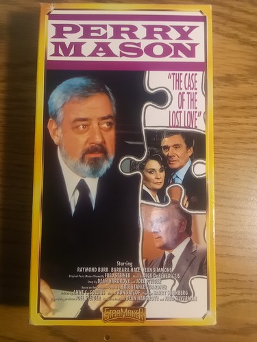 Perry Mason The Case of the Lost Love VHS 1991 Raymond Burr Barbara ...