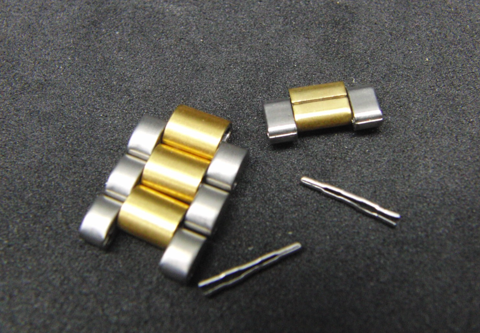 Replacement Stainless Steel Strap Links & Pins 14mm For Tag Heuer 934. ...