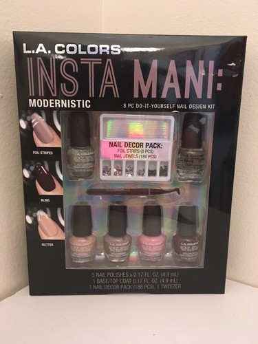 L.A. Colors Insta Mani 8 Pc Set | eBay