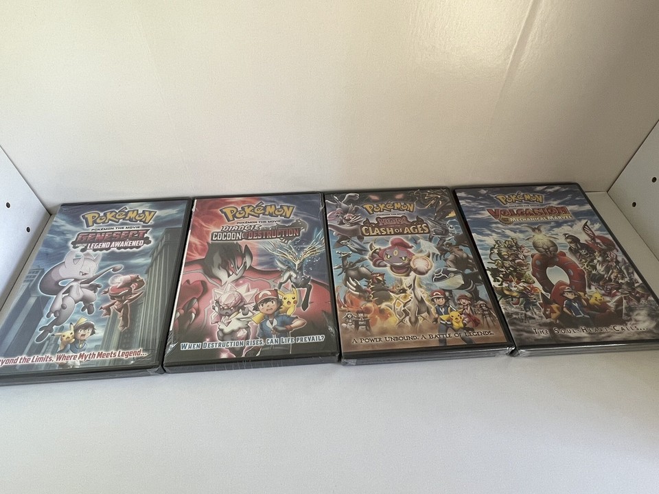Pokemon Movie DVD collection NEW all seasons original release movies ...