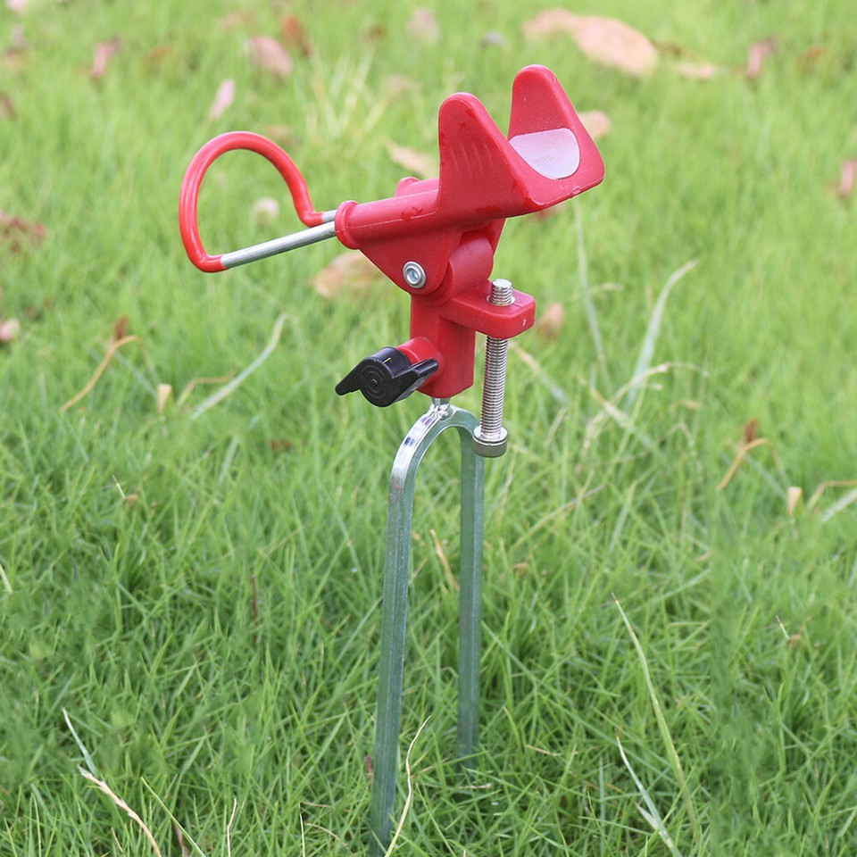 Fishing Rod Stand Convenient Fishing Rod Storage Rack Portable for Bank ...