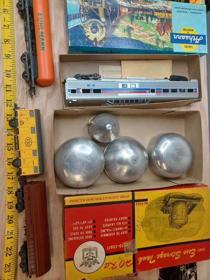 Vintage Esso Athearn Toy Train Ho Scale Amtrak Toy Train Parts Lot ...