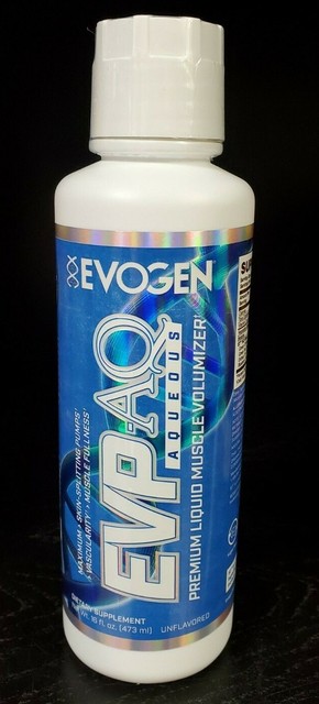 Evogen EVP AQ Premium Liquid Muscle Volumizer - 16 oz for sale online ...