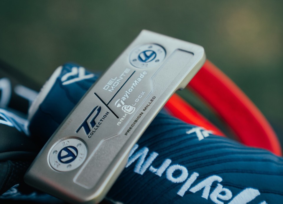 TaylorMade TP Collection Hydro Blast Del Monte Putter Arm Lock 40in ...