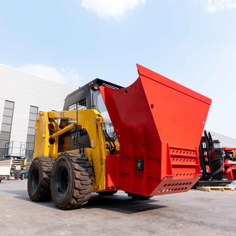 Compact Jaw Crusher bucket Rock Stone Crusher for Bobcat skid steer ...