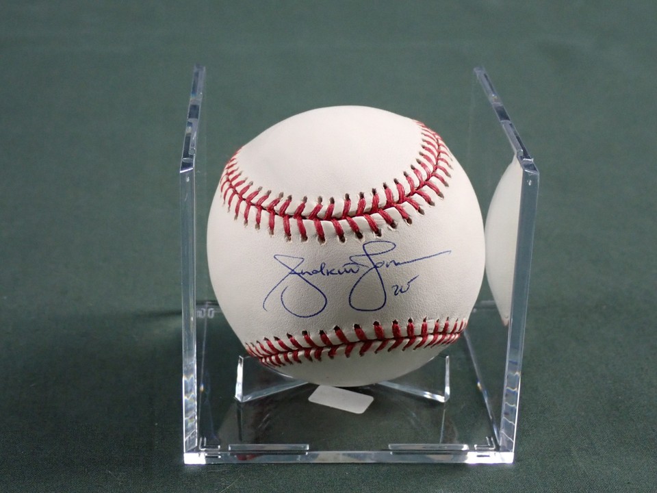 ANDRUW JONES AUTOGRAPHED BASEBALL ATLANTA BRAVES PSA AUTHENTIC | eBay