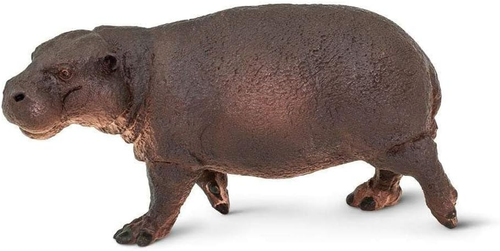 Pygmy Hippopotamus Figurine - Lifelike 3.25" Animal Figure ...