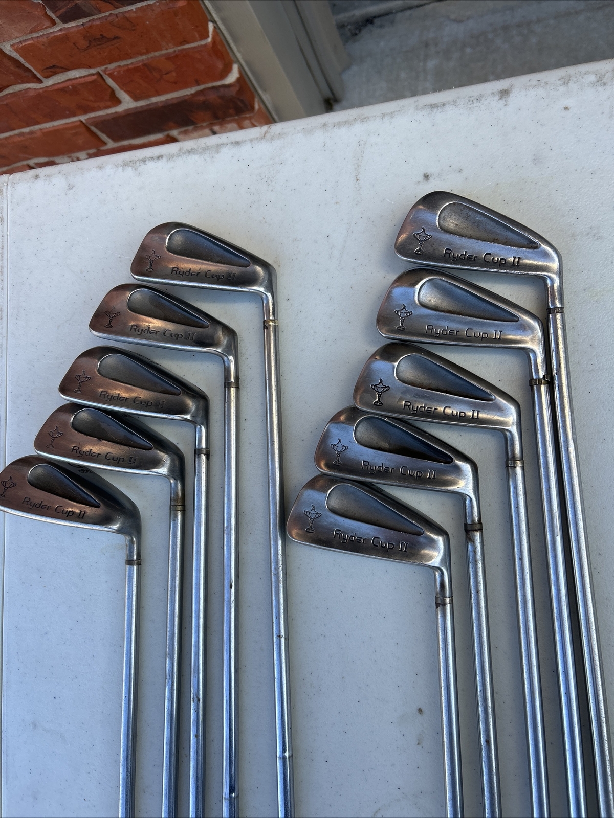 Vintage Blades Set PGA Ryder Cup II Right Hand Golf Club Irons Set 2-PW ...