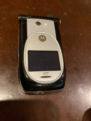 Motorola i930 Nextel iDen Phone Blue Direct Talk Radio Windows PHONE ...