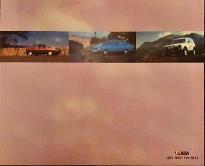 Lada Riva - Samara - Niva Brochure 1993 | eBay UK