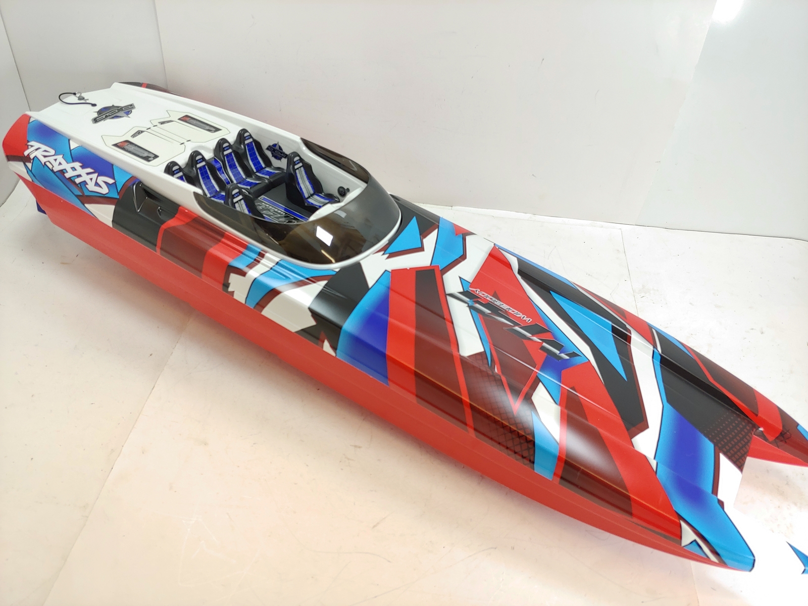 NEW Traxxas DCB M41 Widebody 40" Catamaran Race Boat "Floater" w/ Servo ...