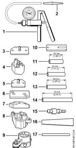 STIHL Pressure Testing Carburetor Tool Kit (00008901701) for sale ...