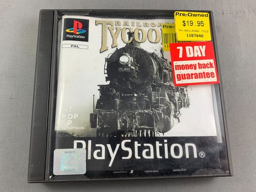 Railroad Tycoon II PS1 PlayStation 1 (PS1) PAL W Manual (L) | eBay ...