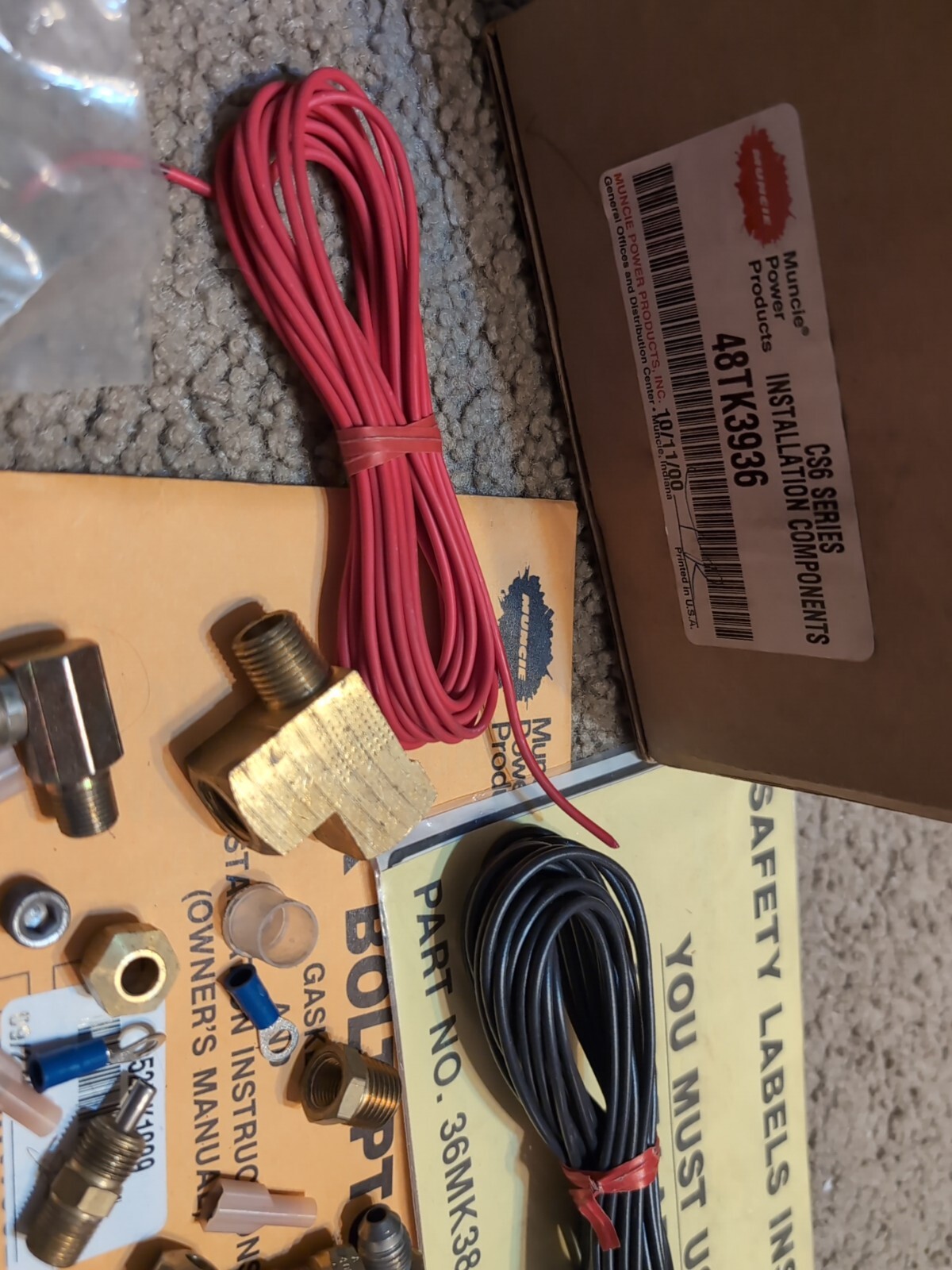 Muncie F20 Gas Stationary PTO Installation Kit Part# 48TK3936 Open Box ...