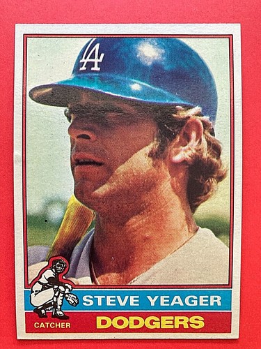 1976 TOPPS #515 STEVE YEAGER LOS ANGELES DODGERS 090822 | eBay