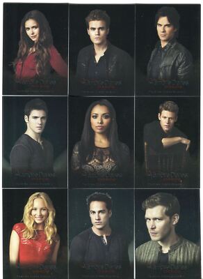 2016 Vampire Diaries Season 4 Silver Foil Parallel Studio Chase Card ...