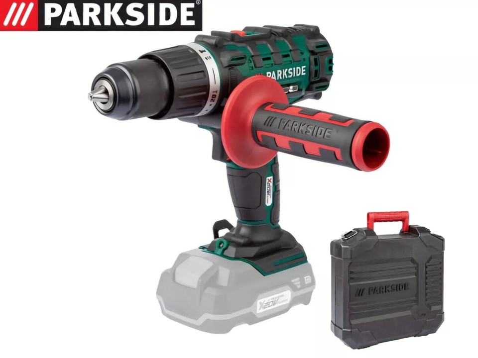 Parkside 3 In 1 Cordless Impact drill Driver 20v PSBSA 20 Li D4 + Free ...