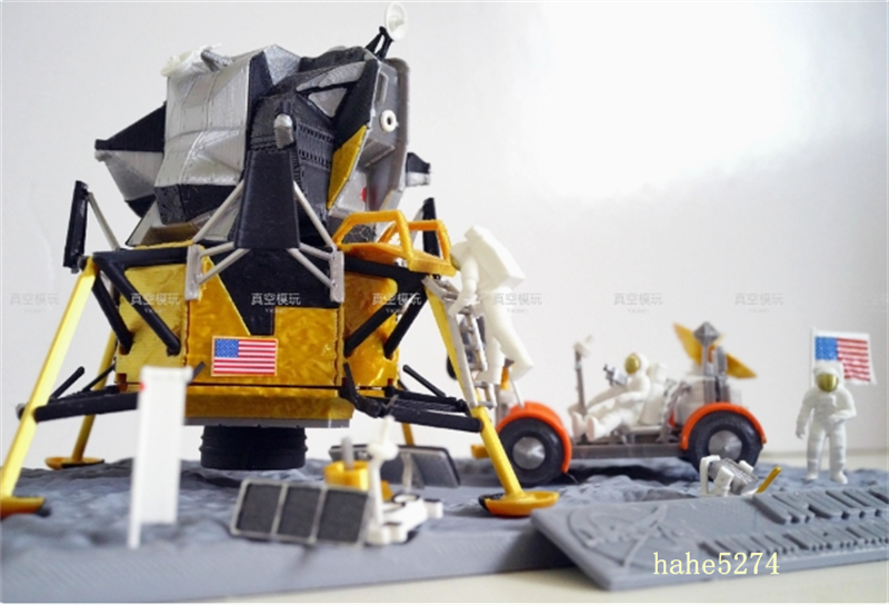1/72 1/48 Scale Apollo 11 Apollo Lunar Module Astronaut Model Scene Toy ...