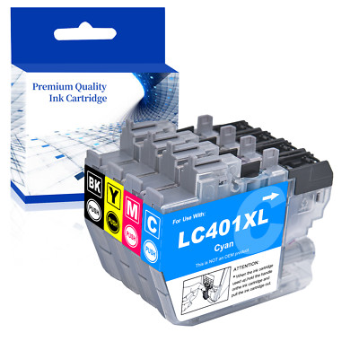 CYBM LC401XL Color Ink Cartridge Fits Brother MFC J1010DW J1170DW ...