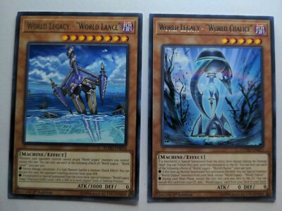World Legacy - "World Chalice & Lance" COTD-EN023 & FLOD-EN018 - 1st ...