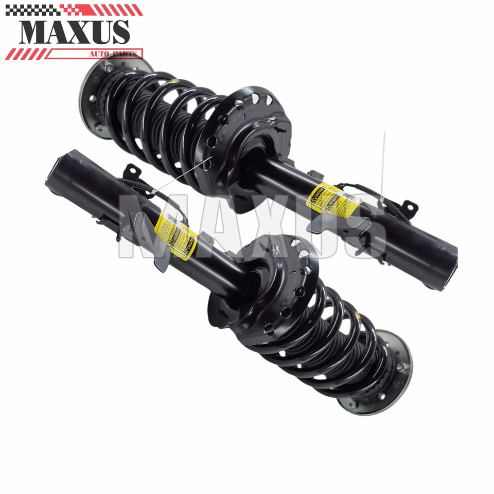 Pair Front Shock Struts Spring Magnetic For Land Rover Range Rover ...