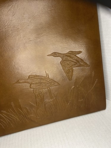 Vintage Leather Hinged Duck Clutch NEW | eBay