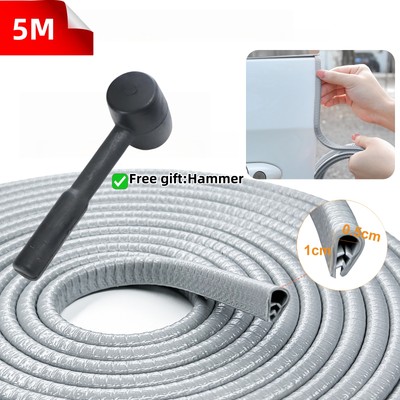 5M Car Door Boot Edge Protector Strip Trim U Shape Guard Seal Rubber UK ...