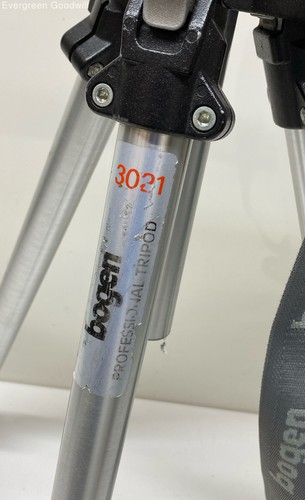 Used Bogen 3021 Professional Tripod Untested P/R | eBay
