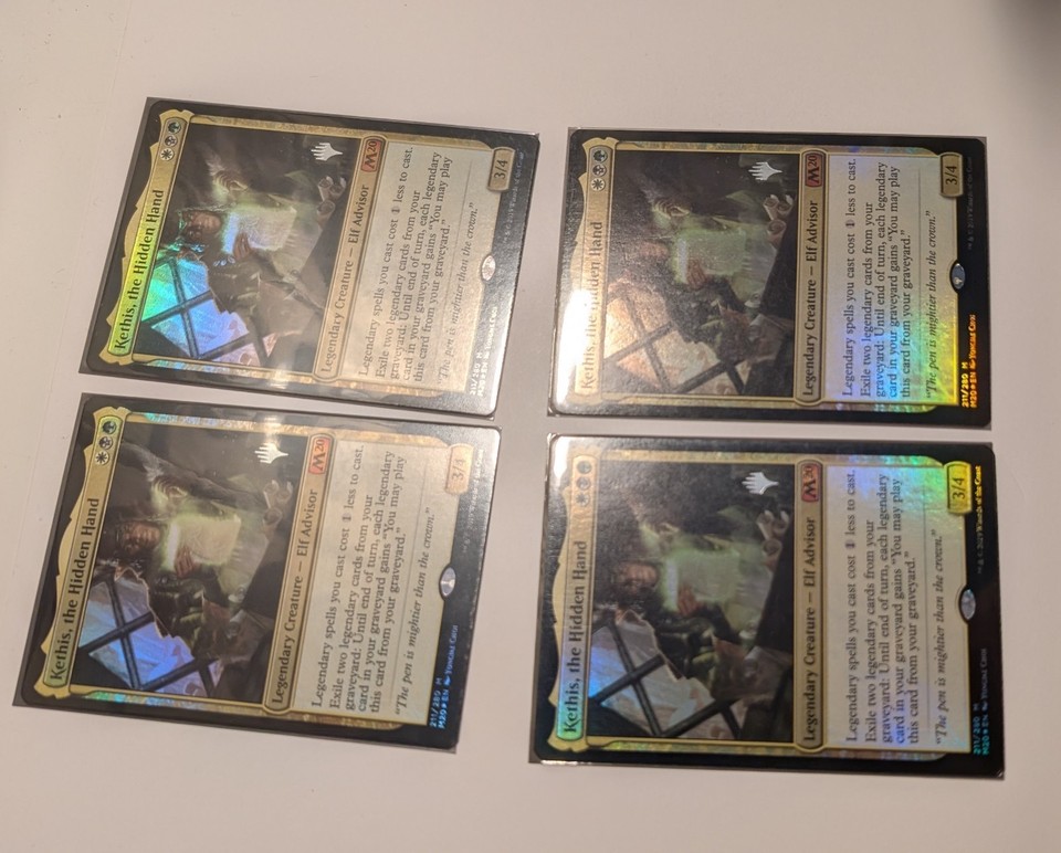 Kethis, the Hidden Hand *PROMO PACK FOIL* - MtG [M20] NM x1 (4 ...