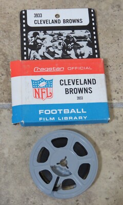 CLEVELAND BROWNS Vintage 1960s Cragston 8mm NFL Football Film Library ...