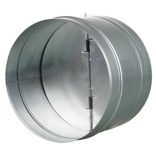 8 in.Galvanized Back-Draft Damper with Rubber Seal | eBay