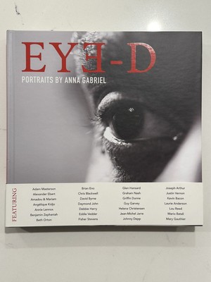 Anna and Peter Gabriel SIGNED book Eye-D: Portraits Autographed In Hand ...