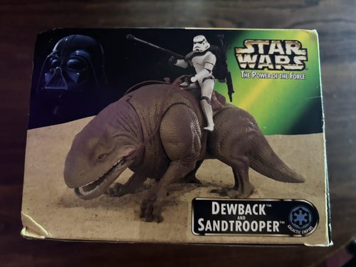 Star Wars Power of the Force Dewback Sandtrooper Action Figure 1997 ...