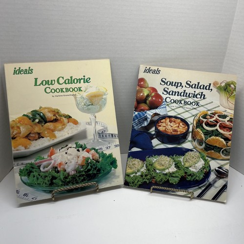 Ideals Cookbooks-Low Calorie Cookbook/Soup Salad Sandwich Cookbook Lot ...