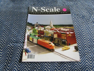 N-SCALE MAGAZINE JANUARY FEBRUARY 2011 DOUBLE CURVED CROSSING N SCALE ...