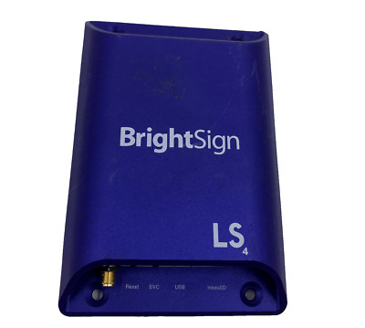 Used BrightSign LS424 WIFI with Power Supply. (Unlocked. Please Read ...