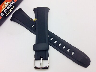 Genuine Casio Watch Band STRAP Black WVA-M640 WVQ-M410B WVQ-M410 WAVE ...