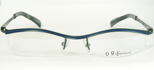 Ogi Titanium MOD 5409 1114 BLUE /GREEN EYEGLASSES GLASSES 51-19-140mm ...